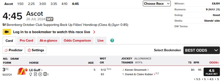 How To Read Horse Racing Form - Outplayed
