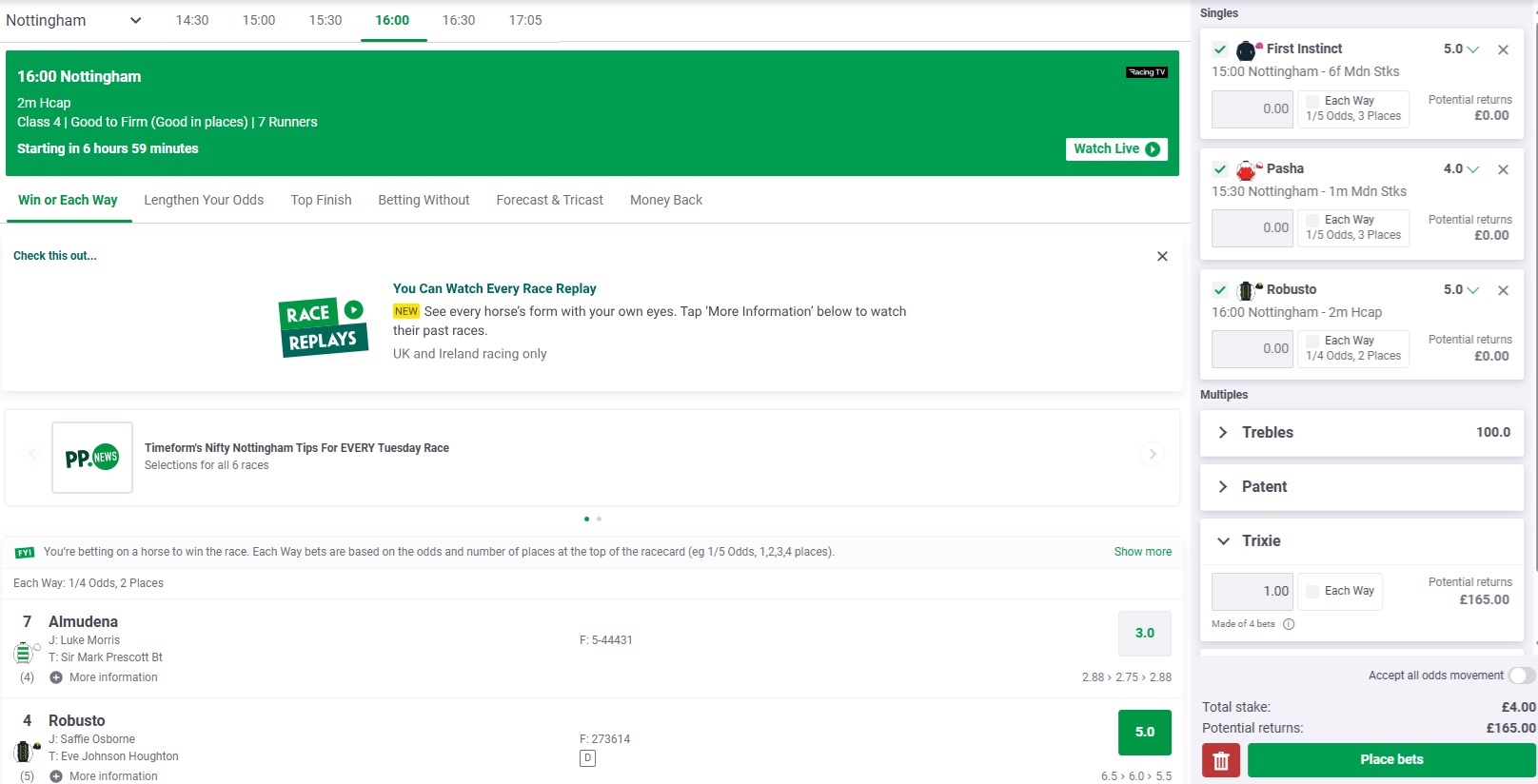 What Is a Trixie Bet? Betting Types Explained - Outplayed