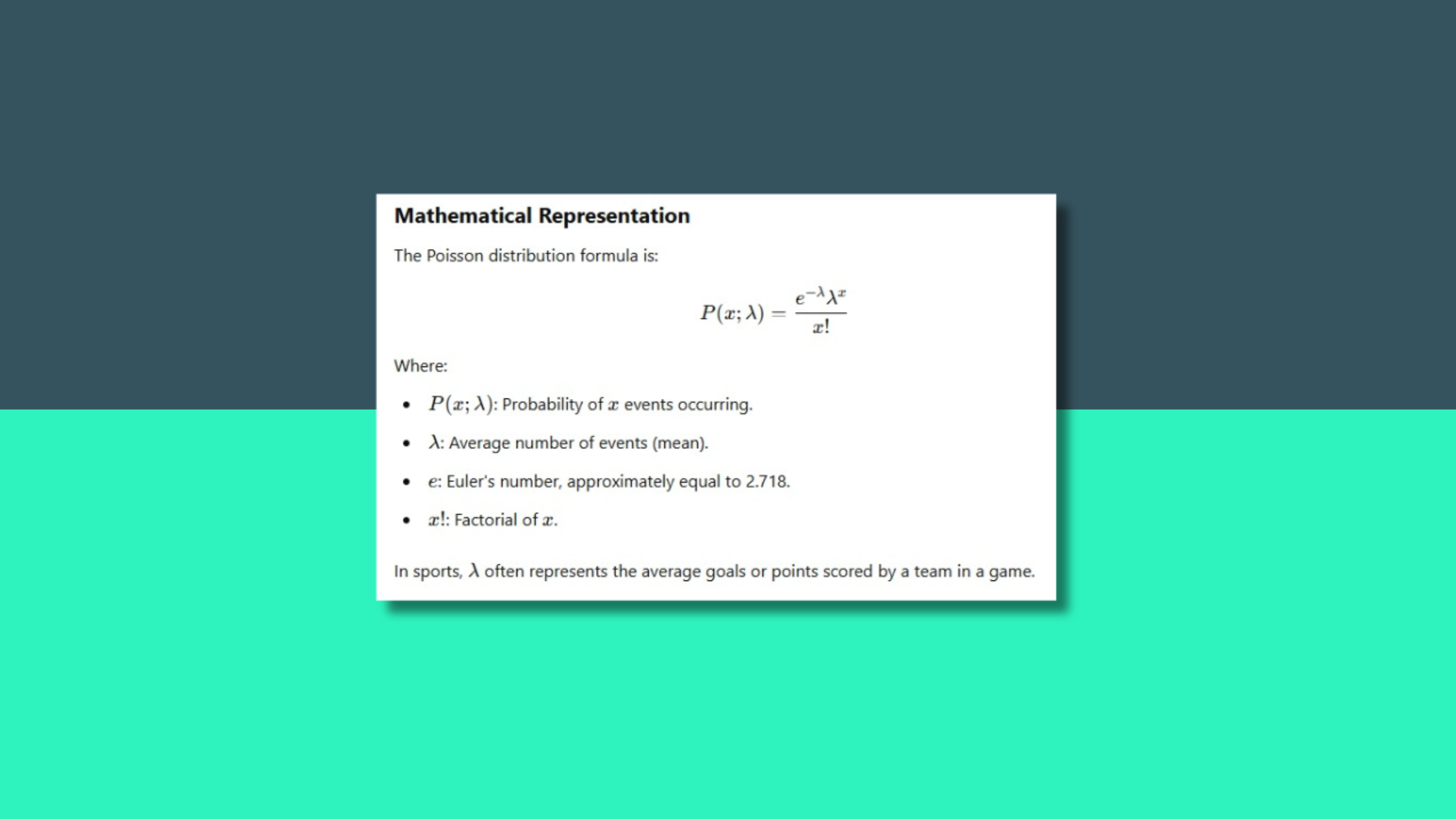 How Does Poisson Distribution Betting Work? - Outplayed