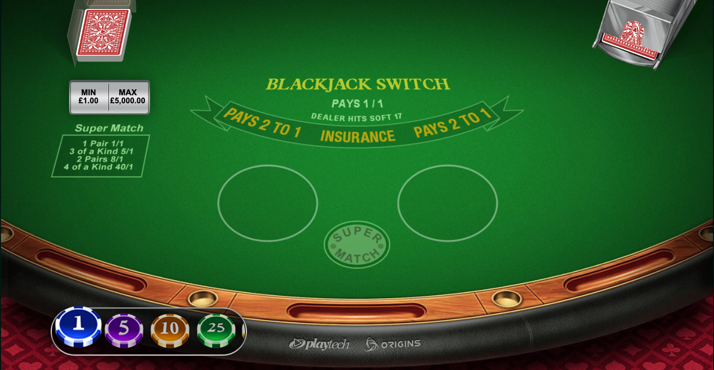 What Is Blackjack Switch - Blackjack Rules - Outplayed